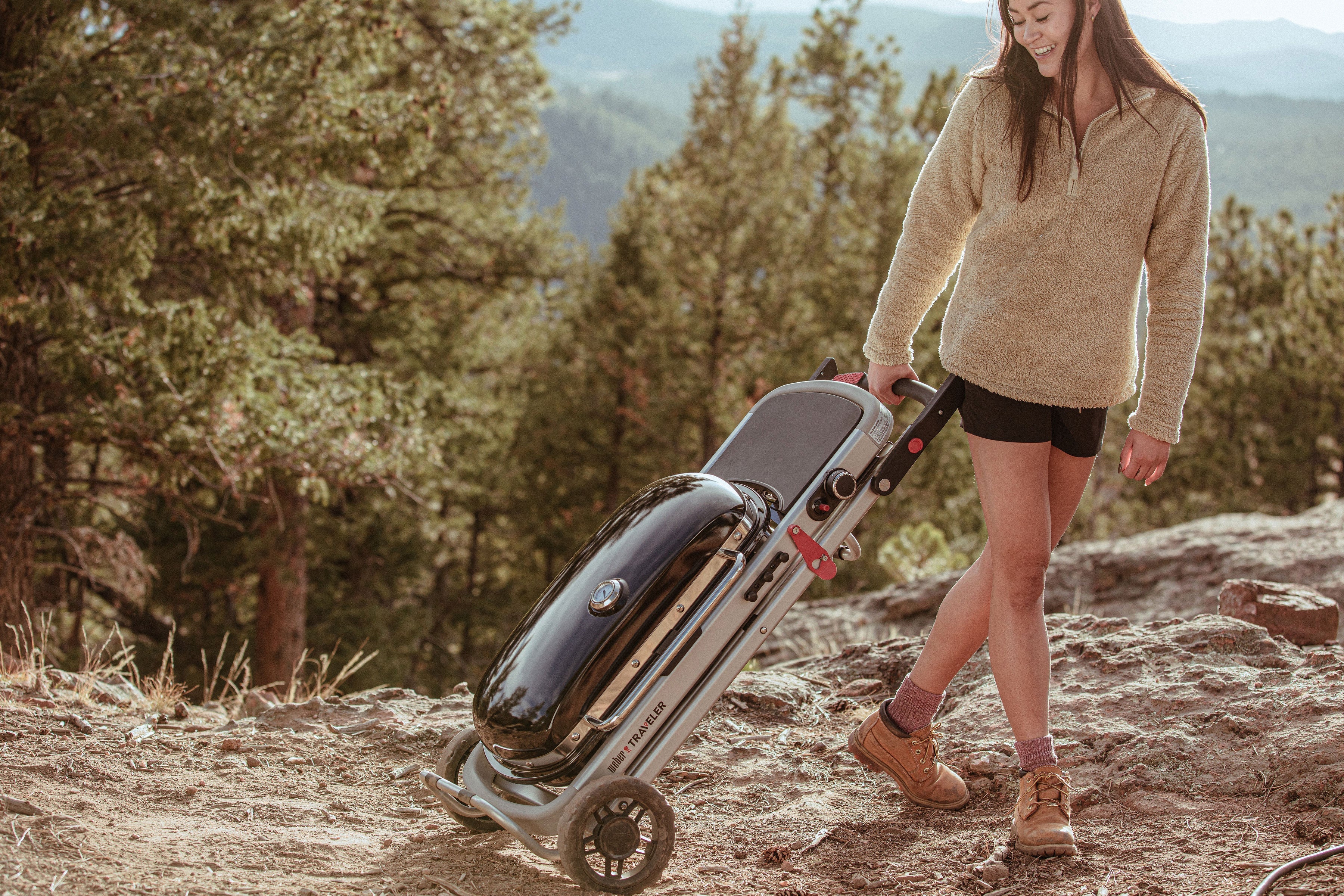 Weber Traveler Portable Barbecue – Great Outdoors Albury